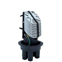 China 216 Cores 5 Ports Vertical Fiber Splice Case Mechanical Sealing IP68 Protection for sale