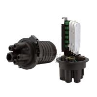 China 1:16 PLC Splitter 5 Ports Vertical Fiber Optic Closure Mechanical Sealing IP68 Protection for sale