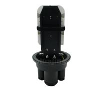 China 1:16 PLC Splitter 5 Ports Vertical Fiber Optic Closure Mechanical Sealing IP68 Protection for sale