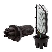 China Vertical Fiber Optic Splice Closure 432 Cores 5 Ports Mechanical Sealing IP68 Protection for sale
