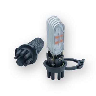 China 7 Ports 144 Cores Vertical Fiber Optic Closure Heat Shrinkable Sealing IP68 Protection for sale