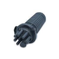 China 7 Ports Vertical Optical Fiber Splice Closure 432 Cores Silicon Rubber Sealing for sale