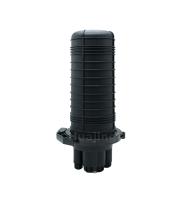China 144 Cores 7 Ports Vertical Fiber Optic Closure Mechanical Sealing IP68 Protection for sale