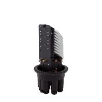 China Vertical Fiber Optic Splice Closure 216 Cores 7 Ports With Mechanical Seal for sale