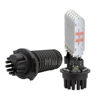 China 144 Cores Vertical Optical Fiber Splice Closure IP68 Protection Level 11 Ports for sale