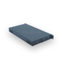 China Drawer Type Optical Fiber Terminal Box 19 Inch 144 Cores With 4 Cable Entrance for sale