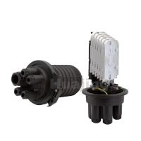 China Mechanical Sealing 144 Cores 5 Ports Vertical Fiber Optic Splice Closure IP68 Protection for sale