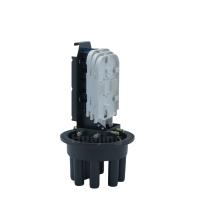 China 7 Ports Vertical Fiber Optic Closure 1:16 PLC Splitter Heat Shrinkable Sealing for sale