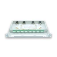 China 19 Inch Rack Mount Fiber Termination Box 48 Cores Dustproof 482.6 x 300 x 1U for sale