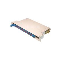 China Cold Rolled Steel ODF Optical Distribution Unit Supporting SC FC ST LC Adapters for sale