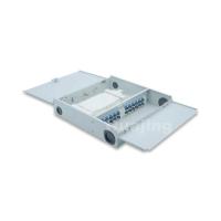 China 2 Door Cable Distribution Cabinet Wall Mounted With Metal Structure 24 Cores for sale