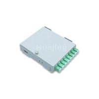 China Metal FTTH Fiber Termination Box 8 Cores Capacity With 2 Cable Entrance for sale