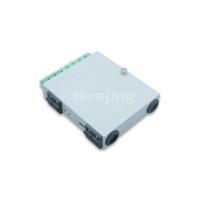 China Metal FTTH Fiber Termination Box 8 Cores Capacity With 2 Cable Entrance for sale