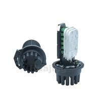 China Vertical Fiber Optic Splice Enclosure 72 Cores 11 Ports Heat Shrinkable Sealing for sale