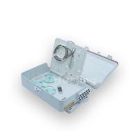 China 1:16 PLC Fiber Optic Splitting FTTH Splitter Box Wall Pole Mounting IP65 Protection for sale