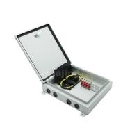 China Metal Cable Distribution Cabinet Waterproof 16 Cores Capacity for sale