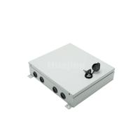 China Metal Cable Distribution Cabinet Waterproof 16 Cores Capacity for sale
