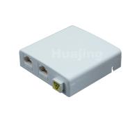 China Compact Optical Fiber FTTH Panel ABS Fire Retardant Material With Adapter for sale