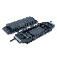 China Splicing Flexible In Line Fiber Optic Closure 4 Ports 168 Cores Silicon Rubber Sealing for sale