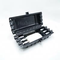 China Horizontal Optical Fiber Closure With Hinged Cover And 3 Inlets 3 Outlets Supporting 240 Cores Capacity for sale