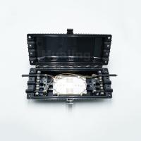China Horizontal Optical Fiber Closure With Hinged Cover And 3 Inlets 3 Outlets Supporting 240 Cores Capacity for sale