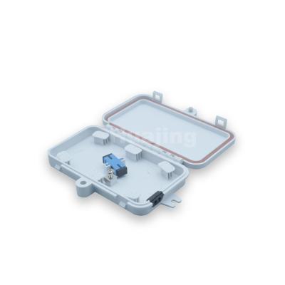 China SC Cable Protection Box For Ф3mm / 2x3 Drop Optical Cables for sale