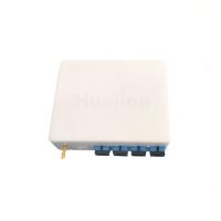 China Compact FTTH Optical Fiber Panel With 4 SC Adapter Interfaces for sale
