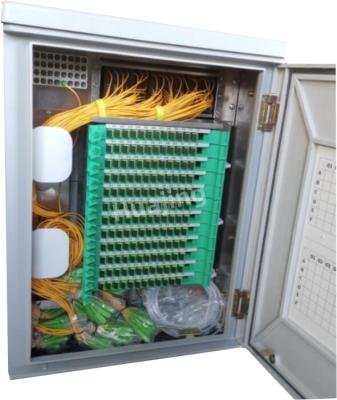 China SMC Optical Cable Transfer Cabinet Outdoor With Splicing Distribution Module for sale