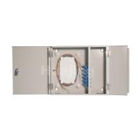 China 2 Door Cable Distribution Cabinet Wall Mounted With Metal Structure 12 Cores for sale