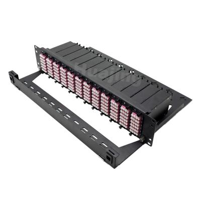 China GPZ/JJ-MPO-A-2U Rack Mounted Optic Fiber Terminal Box for sale