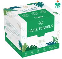 China Skin Care Ultra Soft Disposable Face Towel Thicken 100% USDA Biobased for sale