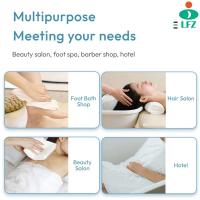 China Nonwoven Beauty Super Absorbent Disposable Hair Dry Towels Hairdressing Salon use for sale