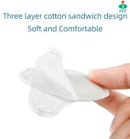 China 150pcs 3 Layers Premium Round Cotton Pads for Face Care Makeup Remover for sale