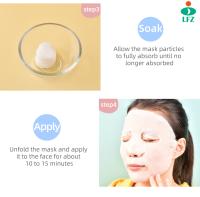 China Skin Care DIY Compressed Facial Mask Paper Sheet Penetrate Into the Skin for sale