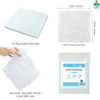 China Disposable Dry Soap Sponge Soaked with Bathing Soap Waterless Bathing Rinse Free for sale