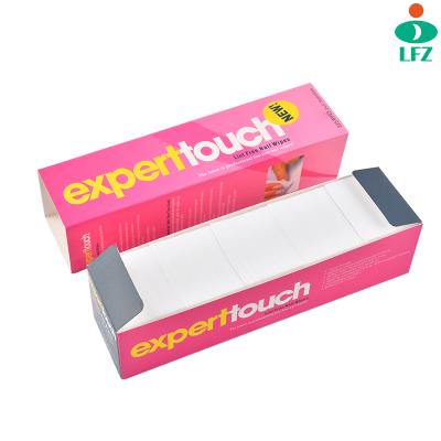 China Lint Free Nail Wipes Nail Art Gel Polish Remover Cotton Pads for sale