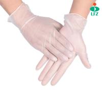 China Clear Soft Vinyl Exam Gloves Latex-Free Disposable Cleaning Gloves Food Safe for sale
