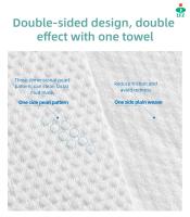 China Pure Cotton Facial Cotton Soft Disposable Facial Towel Face Wiping for sale