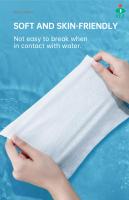 China Hanging Dry Wipes 110 Counts Face Towel Washcloth Facial Cleansing Towelettes for sale