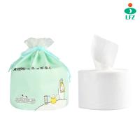 China 100% Natural Fiber Cloths Wet or Dry Disposable Clean Face Towel for sale