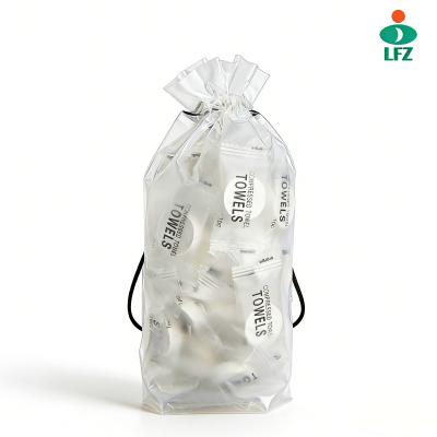 China Compressed Towel Tablets Portable Washcloth Reusable for Travel Camping Hiking for sale