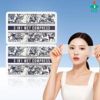China Toner Pad 228 Piece Perforated Stretch Wet Pads Facial Cotton Pads Makeup Remover Mask Lint Free Extra Soft Natural Material for sale