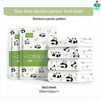 China Disposable Bedding Set Travel Bed Sheet Cover Suitable for Hotel Spa Business Trip Lightweight Comfortable and Hygienic for sale