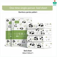 China Disposable Bedding Set Travel Bed Sheet Cover Suitable for Hotel Spa Business Trip Lightweight Comfortable and Hygienic for sale