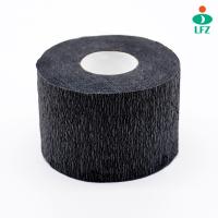 China Black Disposable Neck Paper Barber Neck Strips 5 Rolls 500 Strips Stretchy Paper Neck Band Designed for Salon Haircut Styling for sale