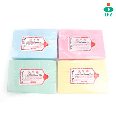 China 650 Pcs Lint Free Nail Wipes Gel Polish Remover Pads Absorbent Cotton Pads Nail Beauty Products for Manicure Prep and Care Routine Home Salon for sale