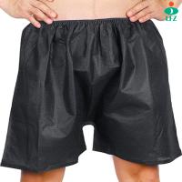 China 30PCS Disposable Men Boxer Shorts Non Woven Male Underwear Patient for Travel Massage for sale