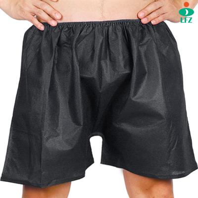China 30PCS Disposable Men Boxer Shorts Non Woven Male Underwear Patient for Travel Massage for sale