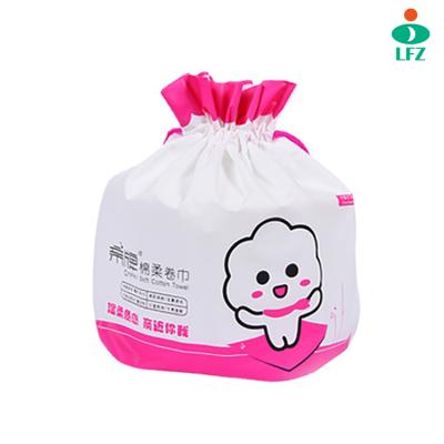 China Disposable Face Towels Soft Absorbent Cotton Dry Wipes Gentle Cosmetic Pads Thick Facial Tissues Ideal for Cleansing Makeup Removal for sale