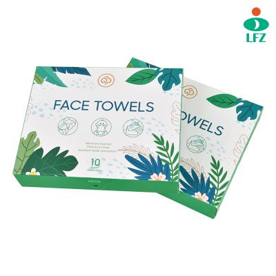 China Face Towels Disposable Travel Essentials Ultra-Soft & Absorbent Face Wipes Towelettes for sale